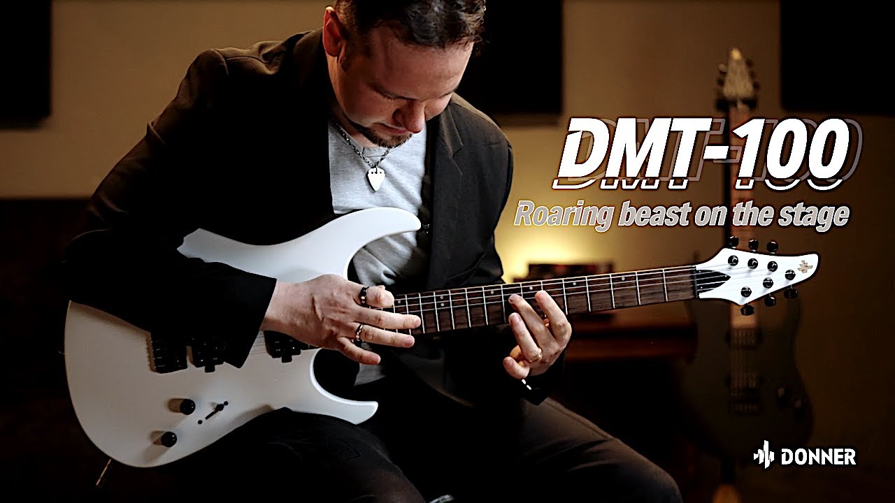 Roaring beast on the stage, DMT-100 Electric Guitar丨Donner Spotlight - YouTube