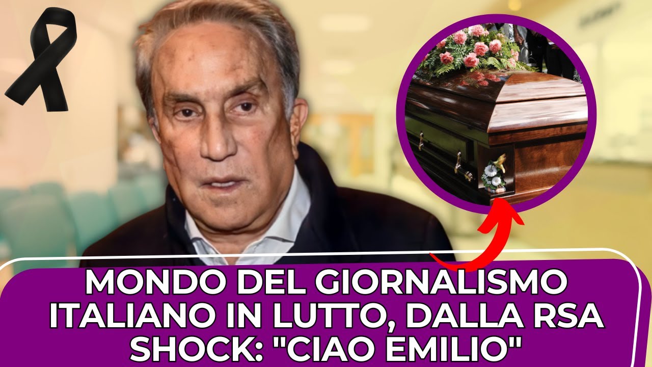 🙏 "Ciao Emilio" La triste notizia dall'RSA: l'amato conduttore è appen ...