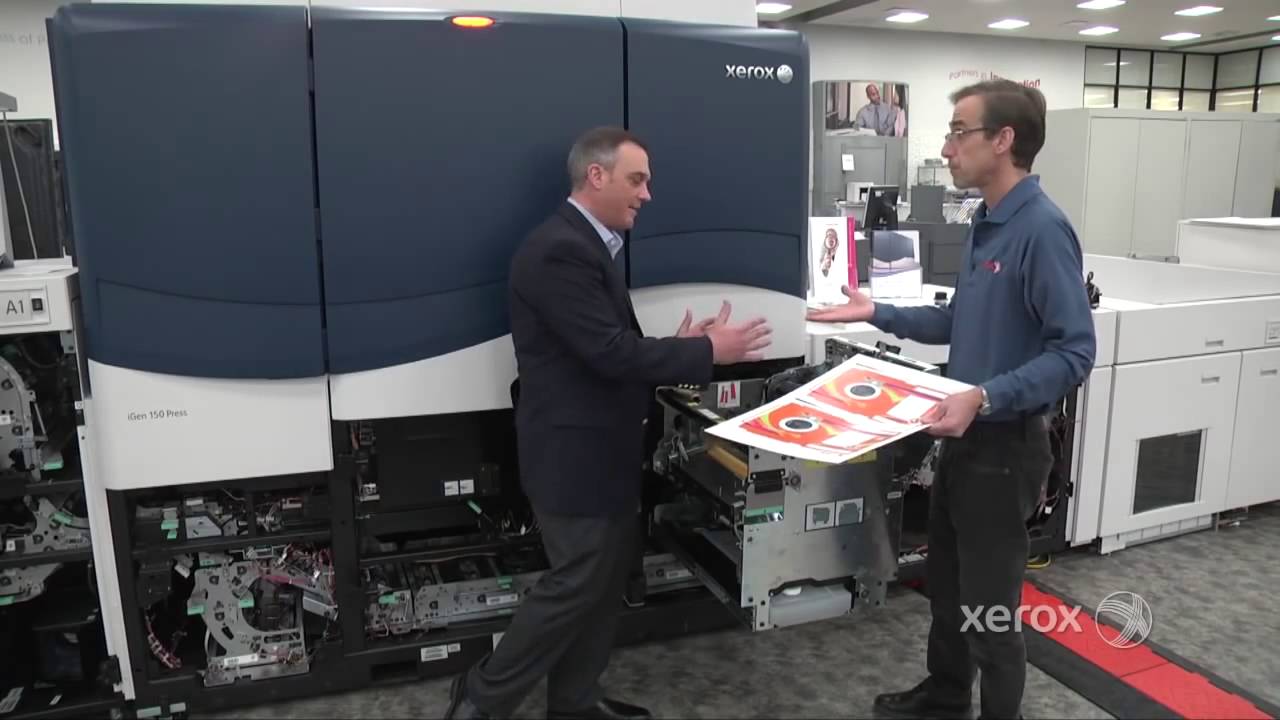 Inside Xerox iGen Technology Paper Path and Fusing System - YouTube