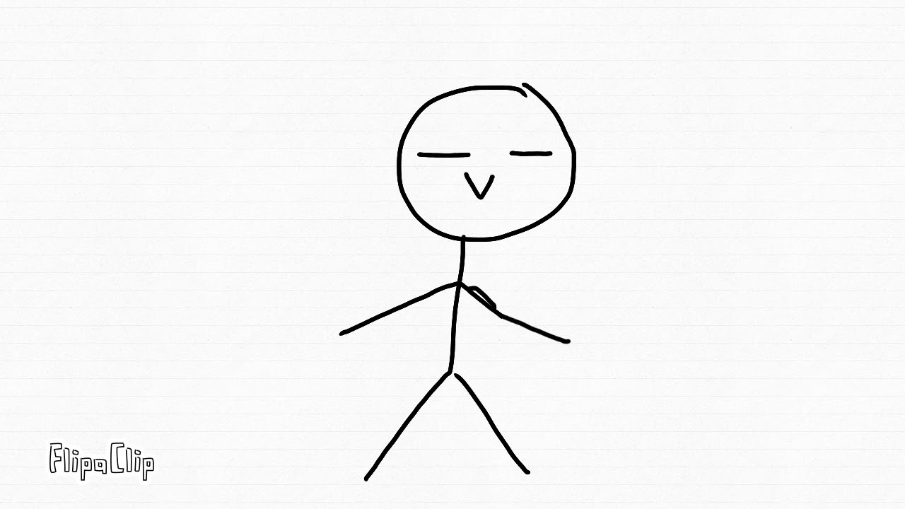 Muscled stick man - YouTube