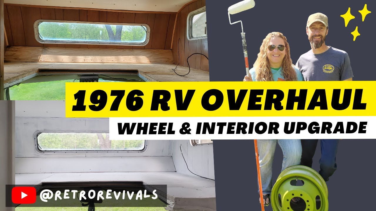 Vintage Camper - 1970's RV Revival: Upgraded Wheels and Interior ...