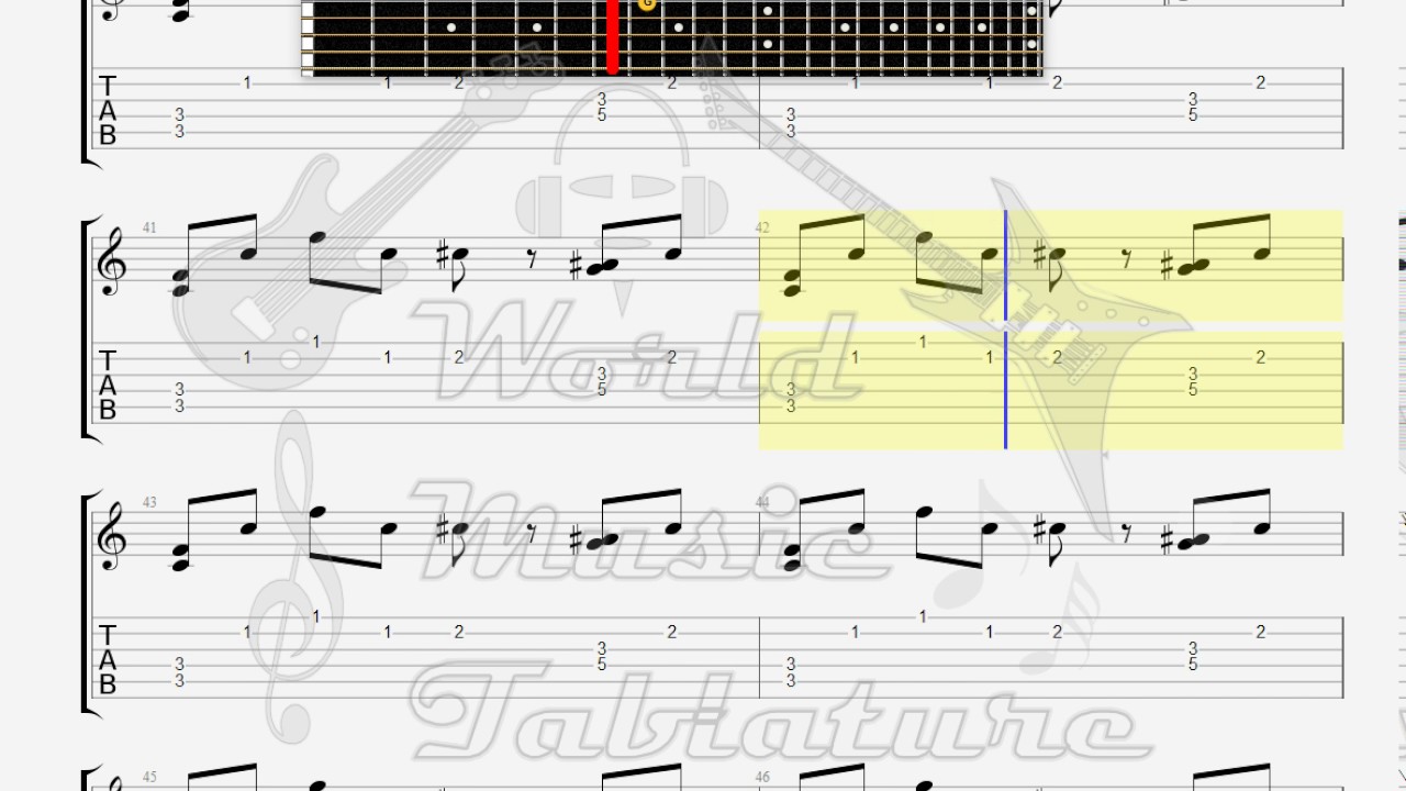 Eels Novocaine For The Soul GUITAR TAB - YouTube