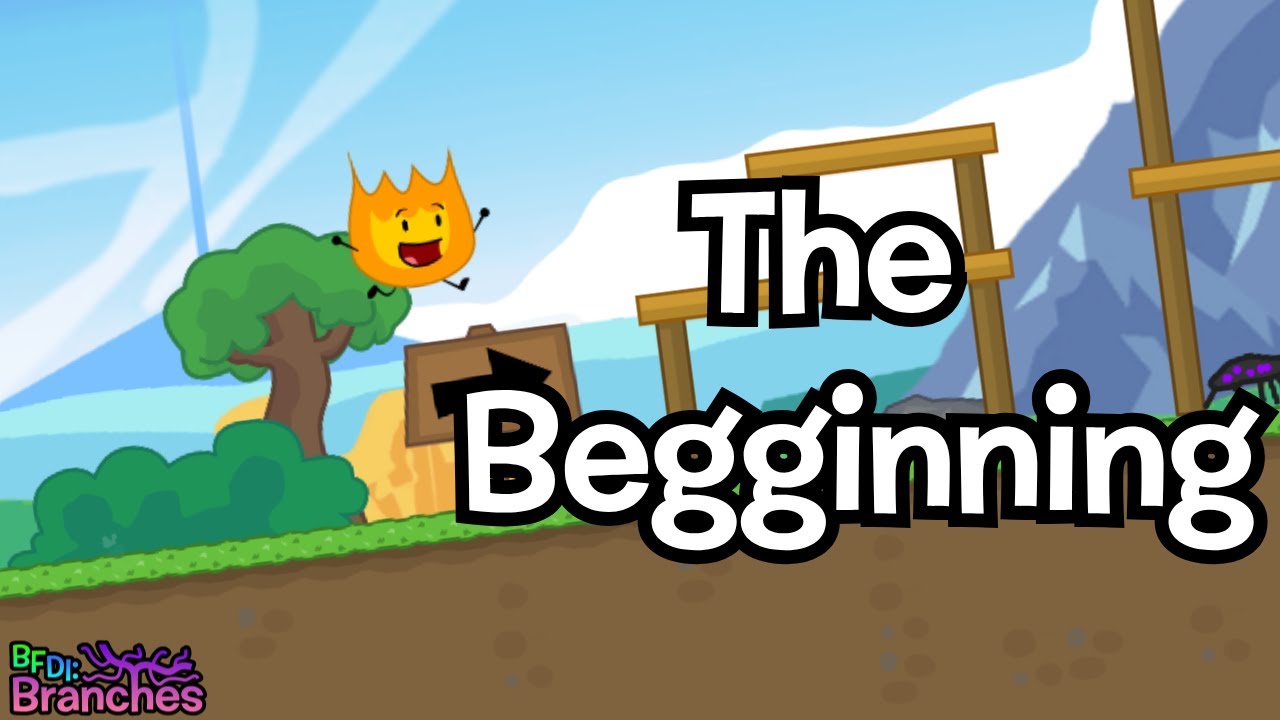 The History of BFDI: Branches - Part 1: The Beginning - YouTube
