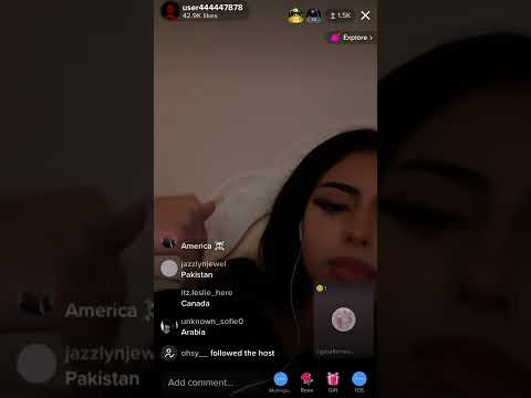nora tiktok live