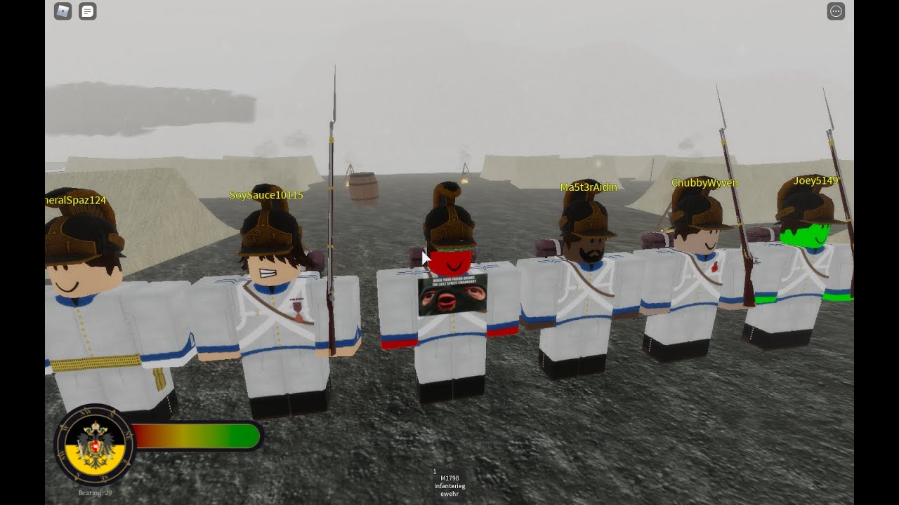 Roblox Gaudia Certaminis] Austrian empire PR/ Practise raid - YouTube