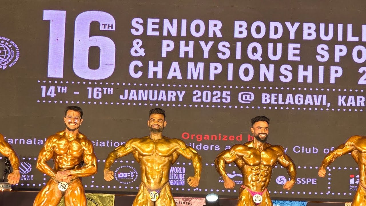 16th senior Bodybuilding &Physique sports 2025 - YouTube