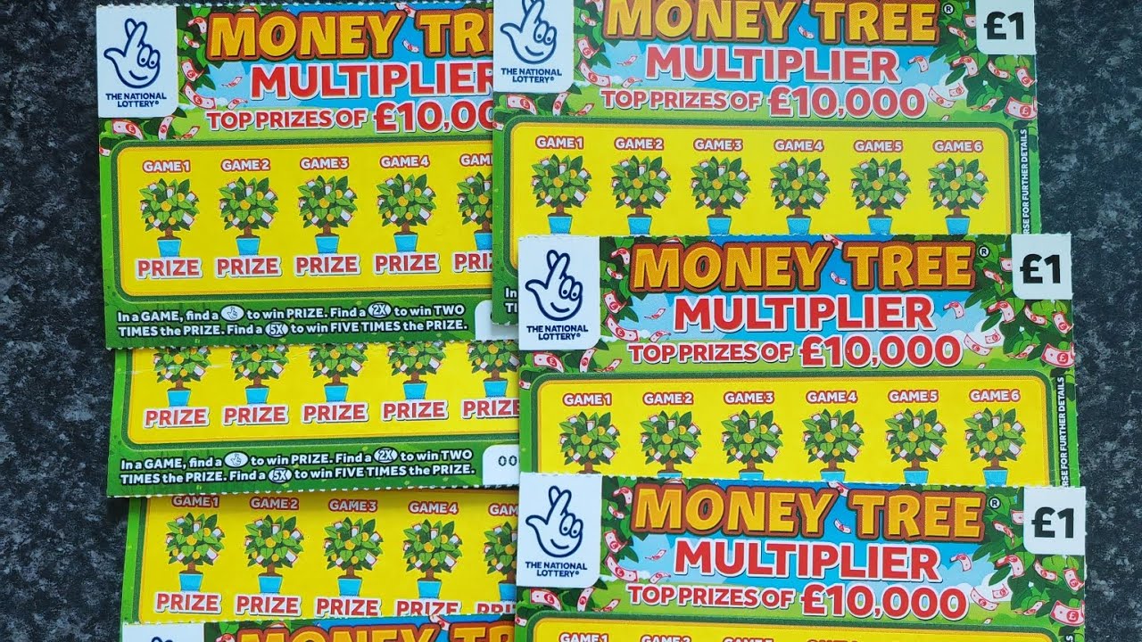 new money tree Multiplier scratch cards £10 in play - YouTube