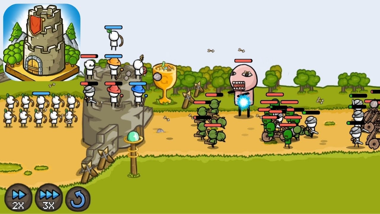 Grow Castle - Tower Defense BOSS FIGHT Part 2 (Android ios) - YouTube