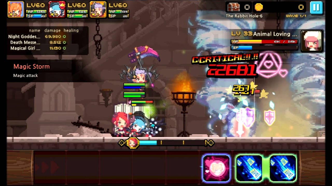 Crusaders Quest: The Rabbit Hole (Bread Dungeon) - YouTube