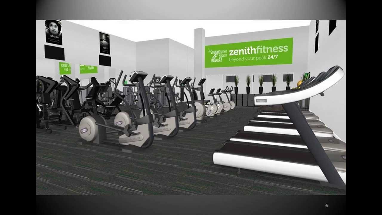 Zenith Fitness - Gym Layout - YouTube