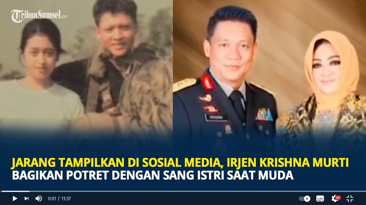 Jarang Tampilkan di Sosial Media, Irjen Krishna Murti Bagikan Potret ...