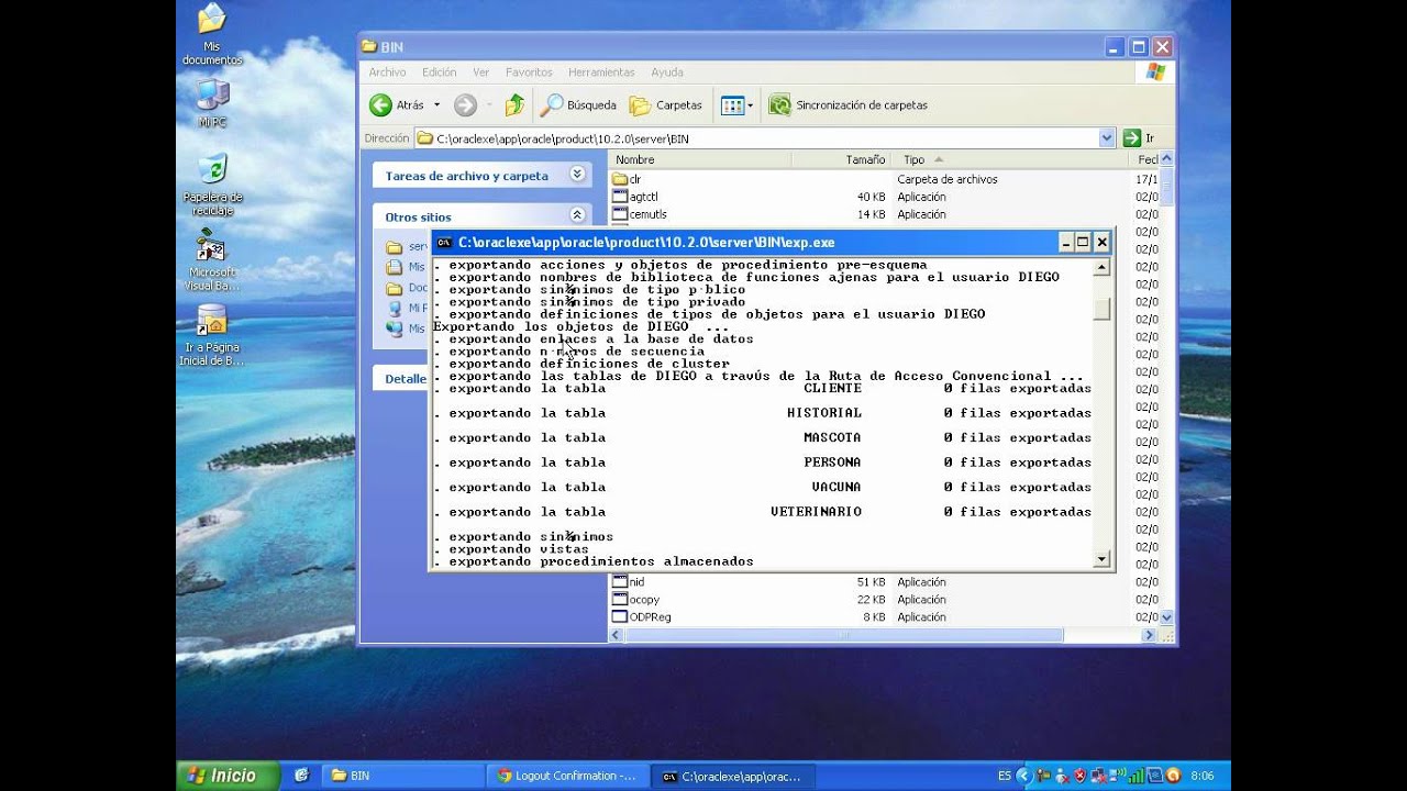 Exportar_Importar una base de datos desde oracle 10g by Juan Diego.avi - YouTube