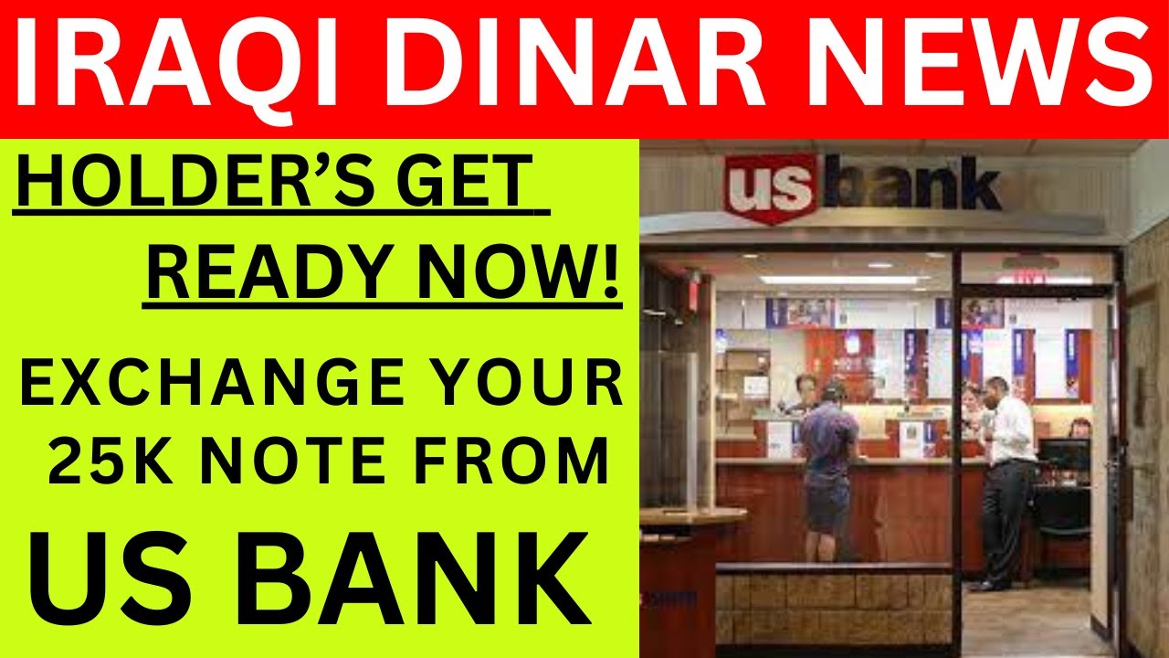 iraqi dinar 🔥 Investor's Get Ready! Now Exchange Your 25K Note From US ...