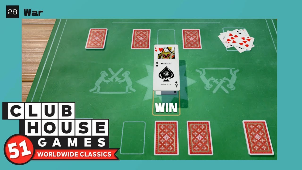 Club House Games 51 Worldwide Classics War - YouTube