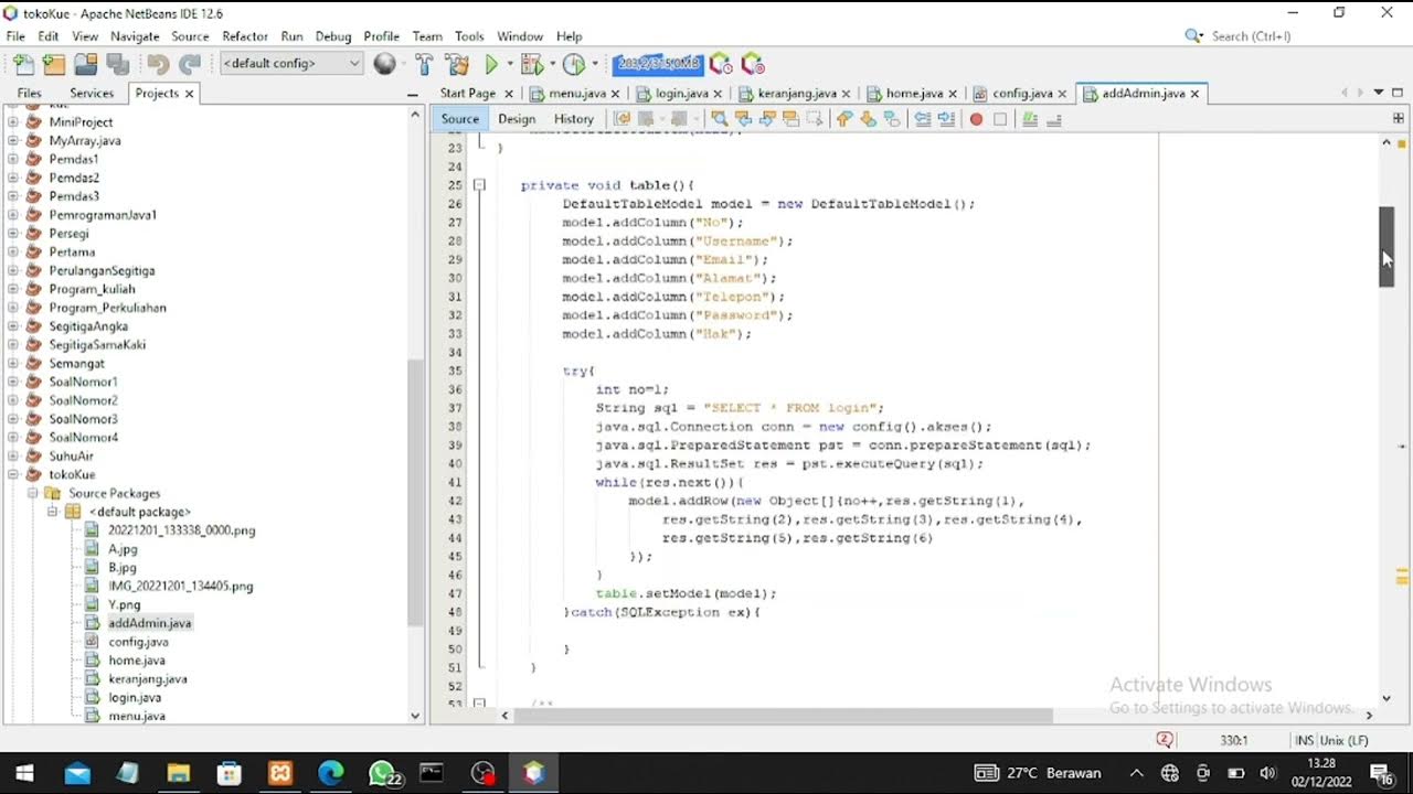 Tutorial CRUD Java Netbeans Mysql #netbeans #java #javatutorial - YouTube