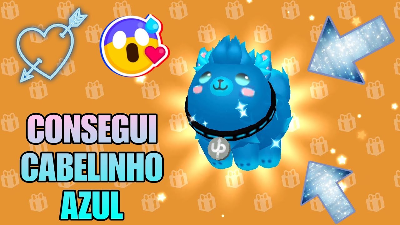 PK XD/ CONSEGUI O CABELINHO AZUL!💙 ️😍 - YouTube