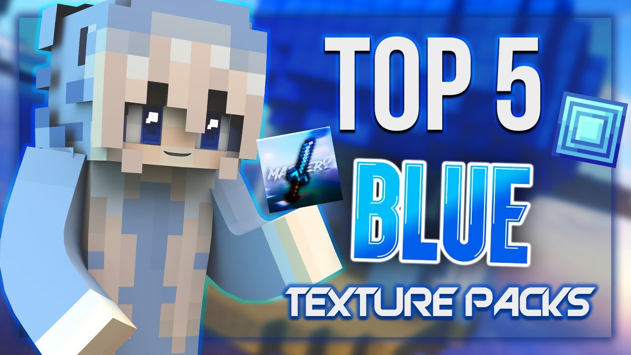 Top 5 Blue PVP Texture Packs for Minecraft (1.8.9) 2024 - YouTube