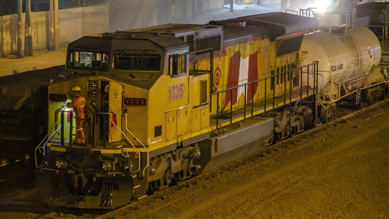 locomotora Nr. 1035 ex union pacific Nr. 9532, 9 de mayo del 2024 - YouTube