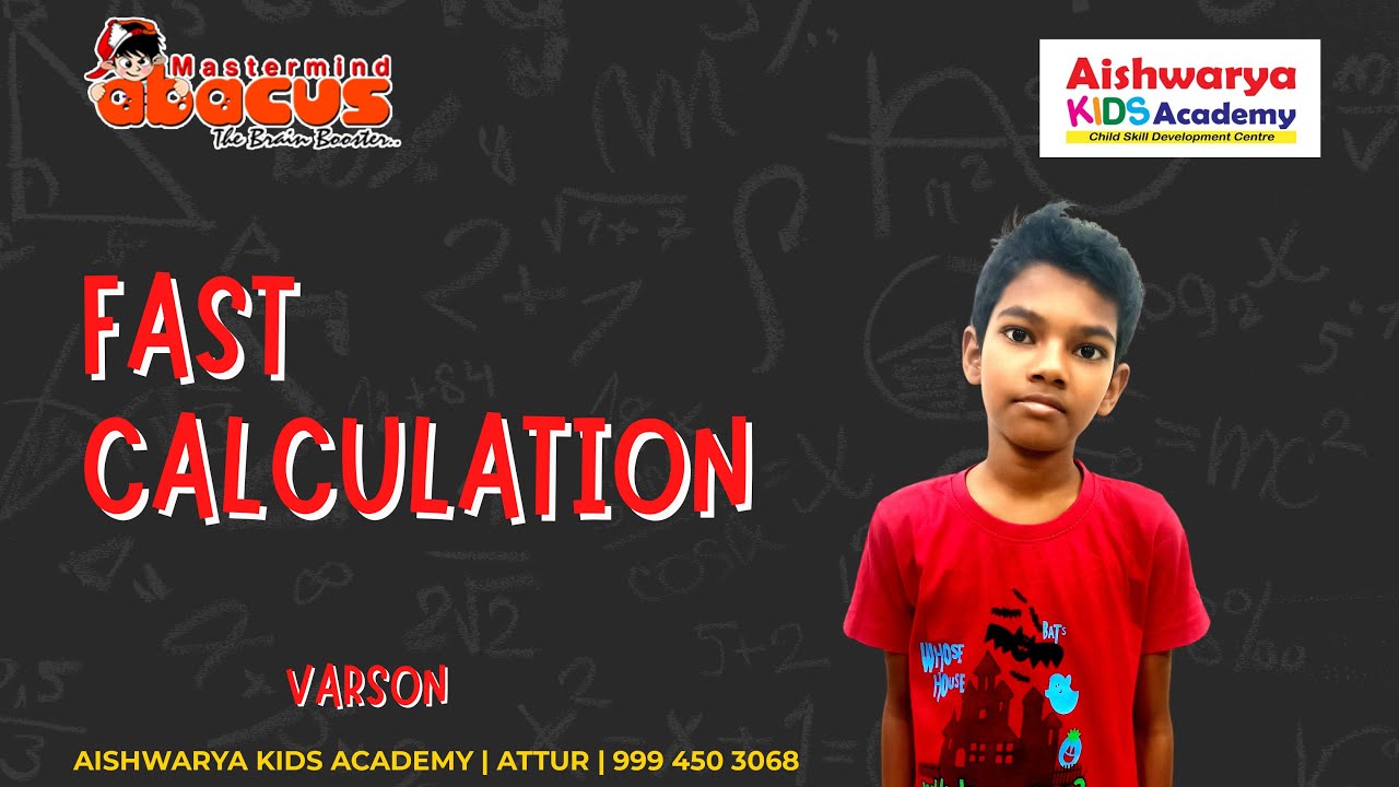 Abacus Fast Calculation | Super Fast Mental Maths Calculation ...