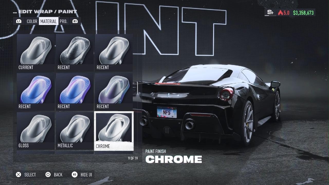 Need for Speed Unbound 488 Pista Customization - YouTube