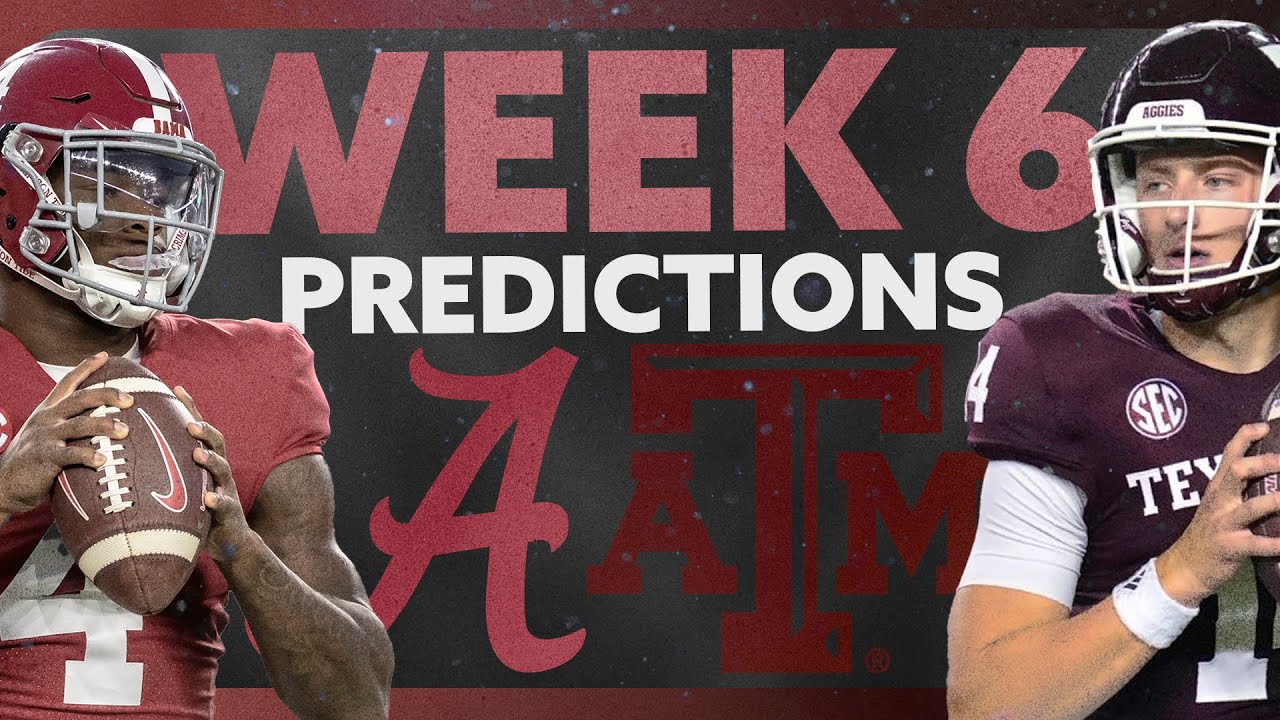 2023 Week 6 College Football Predictions - YouTube