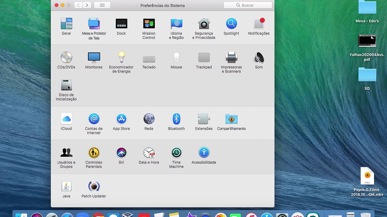 Painel de Controle do Mac - YouTube