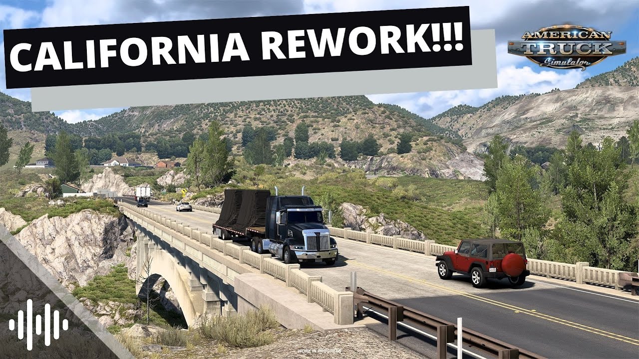 CALIFORNIA REWORK - CA-1, I-5, US-99 & MORE! | American Truck Simulator ...