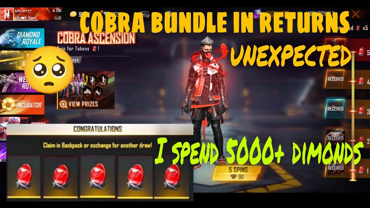 cobra bundle in returns / finally cobra bundle fire sa agayaa / new ...
