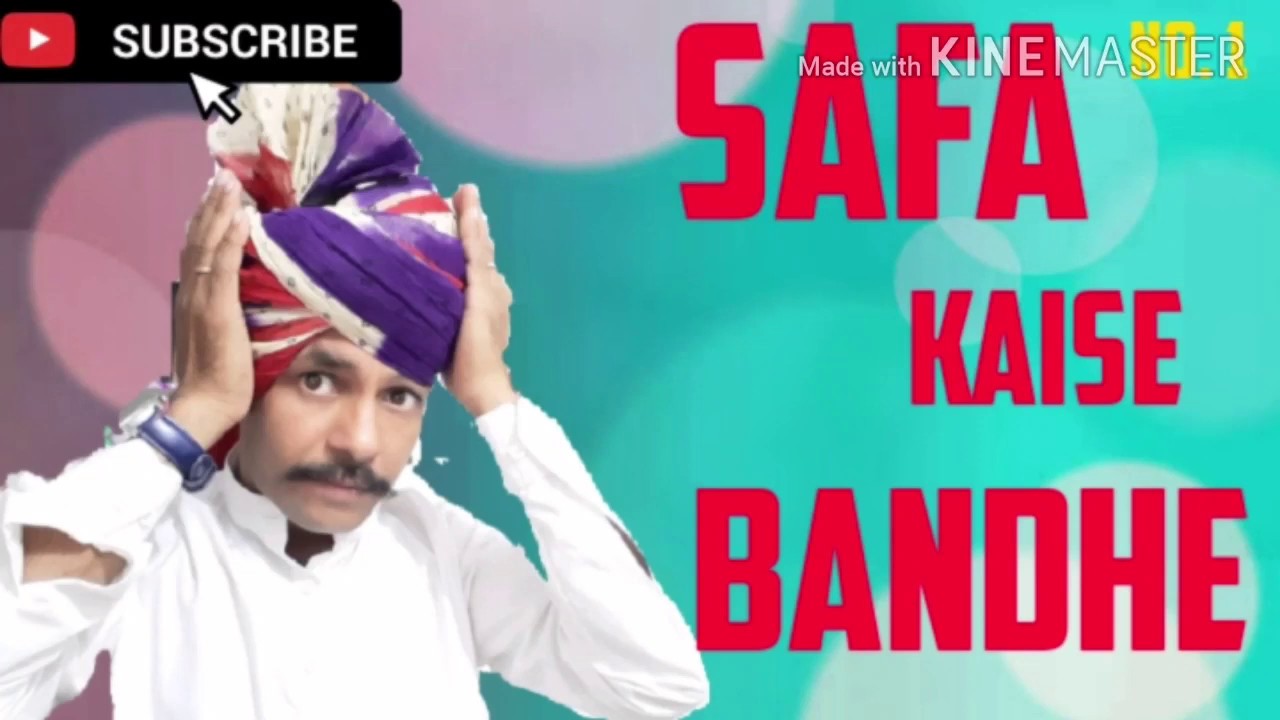 How to wear Rajputi Traditional Safa ||जोधपुरी साफा |Rajendra Banna ...