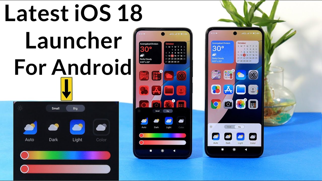 Latest iOS 18 Launcher | Convert Any Android into iOS 18 | iOS 18 ...