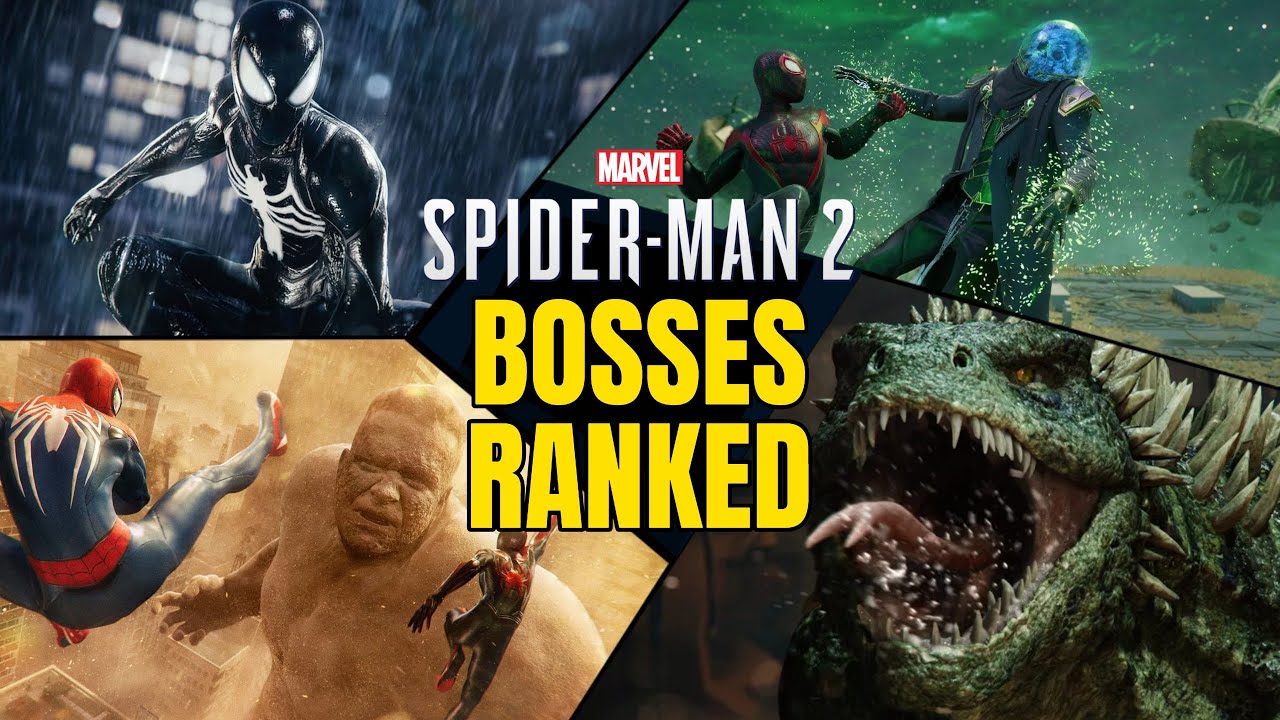 Marvel's Spider-Man 2 | All 11 Boss Fights RANKED - YouTube