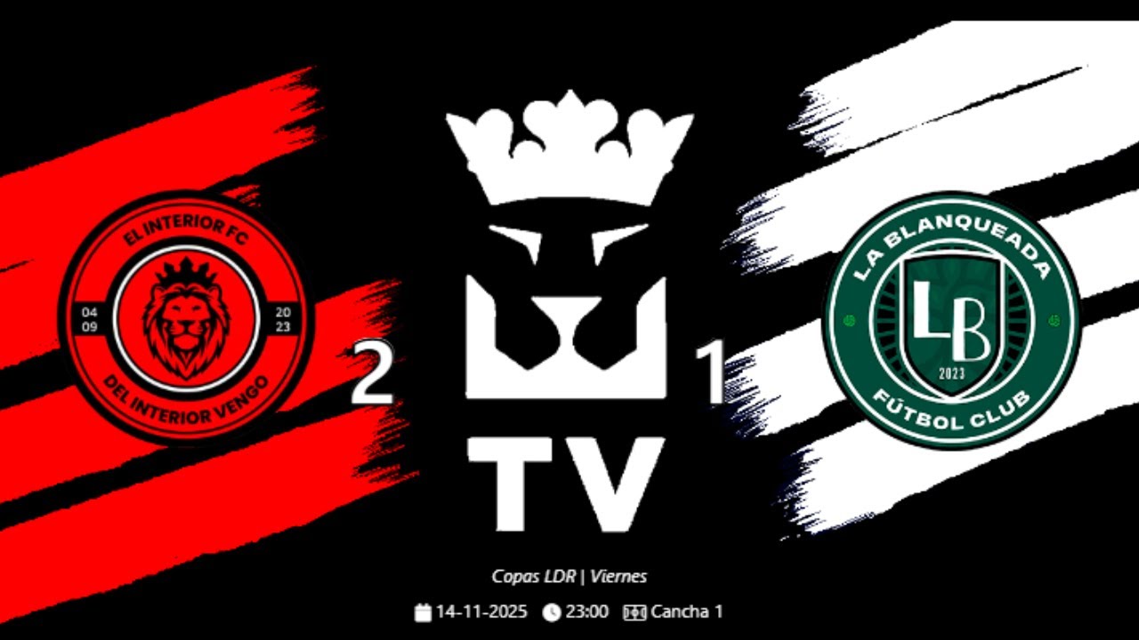 El Interior FC (2) vs (1) La Blanqueada | Partido Completo - YouTube