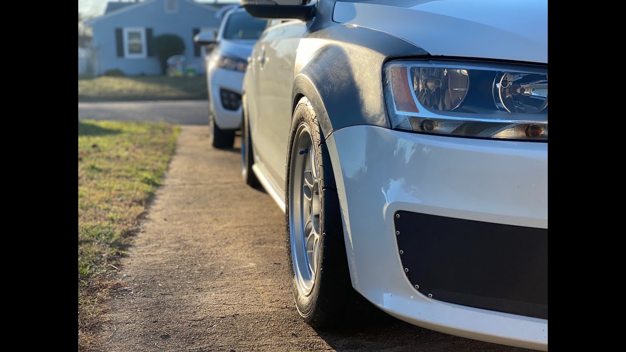 Wide Fenders and HUGE 275 DRAG RADIALS ON A GEN3 GLI! - YouTube