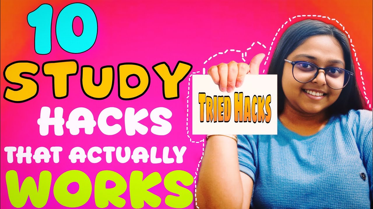 10 study hacks that actually works || Increase your study productivity ...