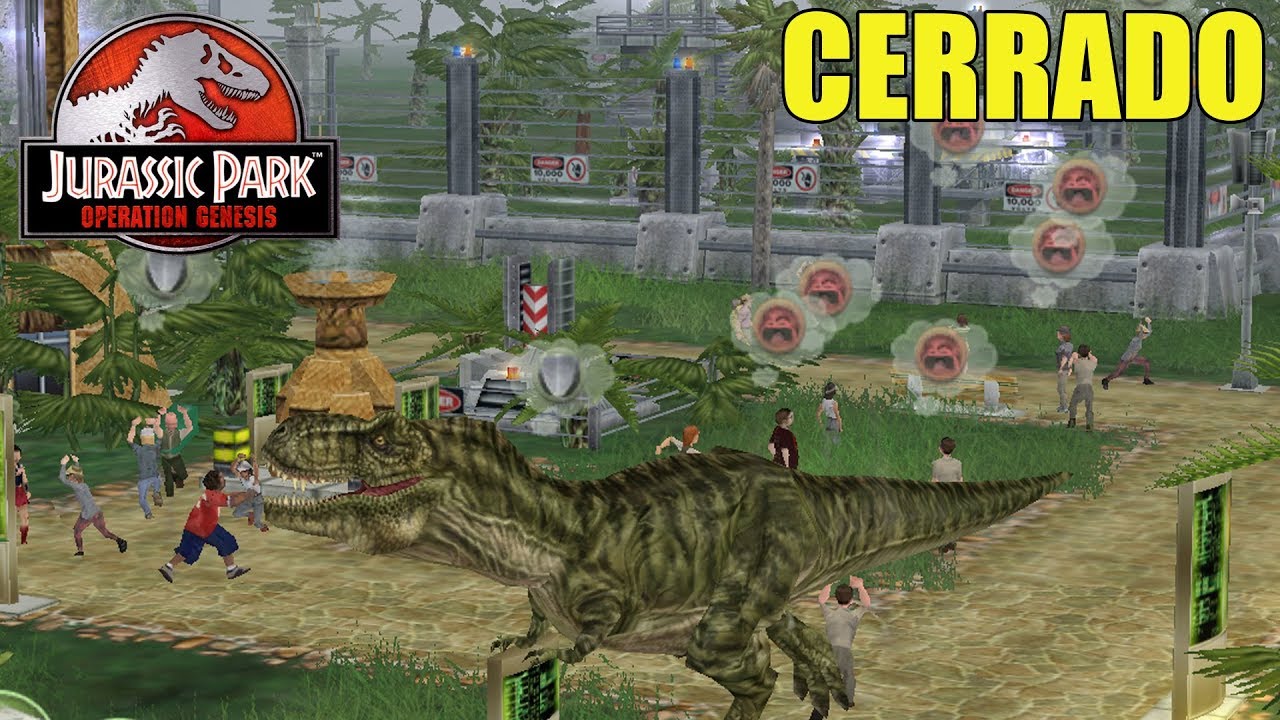 Jurassic Park Operation Genesis - PÁNICO EN EL PARQUE - JPOG GAMEPLAY ...