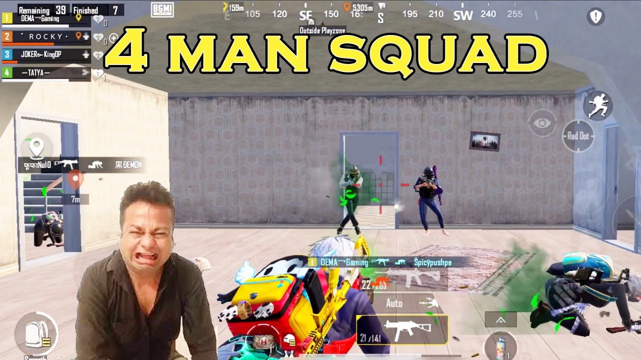 4 Man Squad Rush On Me - YouTube