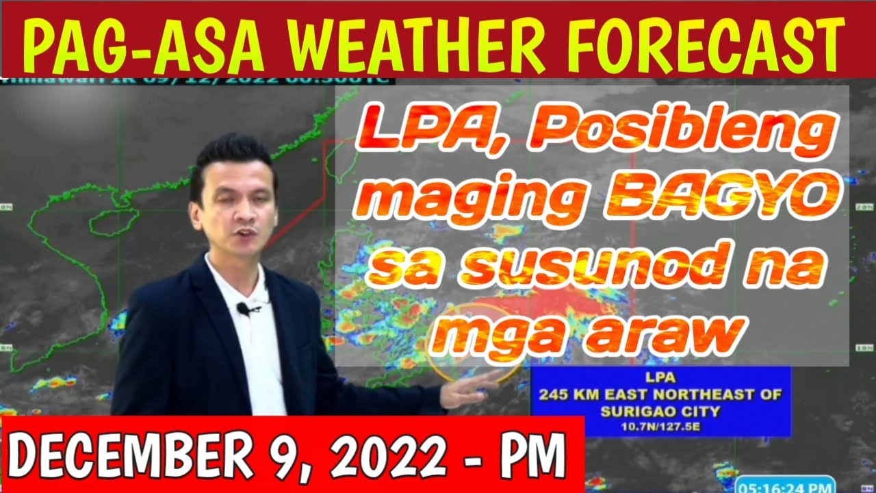 Weather Update Today | LPA Update | PAG-ASA Weather Forecast | December ...