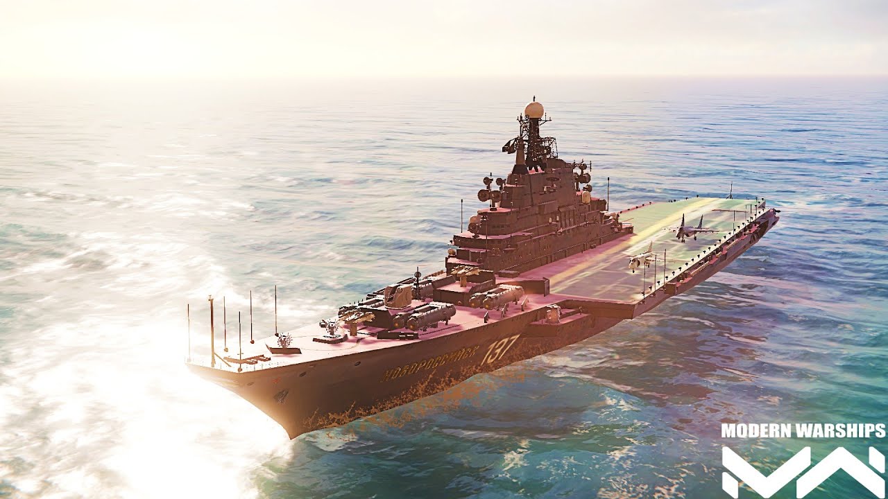 New Aircraft Carrier Tier 2 - RF Novorossiysk Gameplay - Modern Warships - YouTube