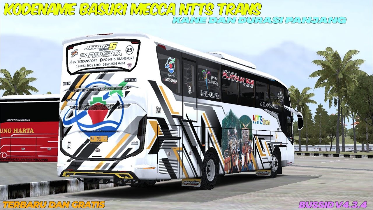 Share!Kodename BASURI NTTS TRANS MECCA 12 NOT KANE NADA TERBARU Bussid ...