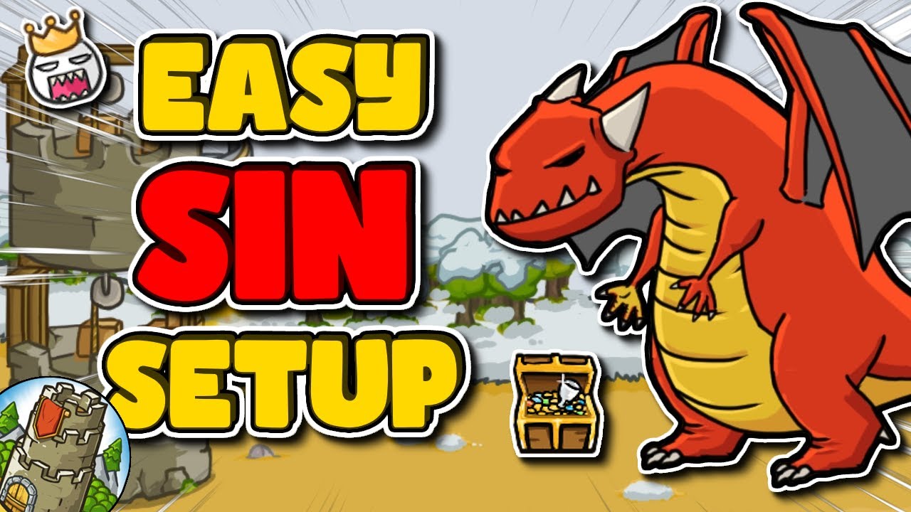 Grow Castle 2024 | Best Sin Dragon Build for EARLY GAME! Beginner Setup ...
