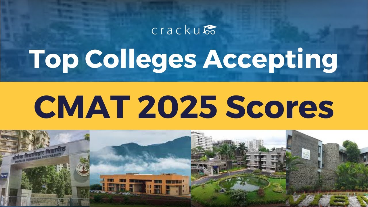 Top Colleges Accepting CMAT 2025 Scores | Details Cutoffs, Fees ...