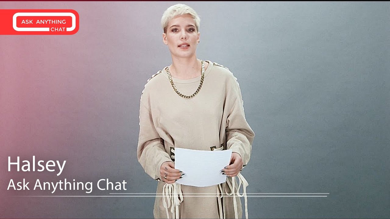 Halsey Tells Us How To Pronounce Her Last Name & Singing w/ Katy Perry ...