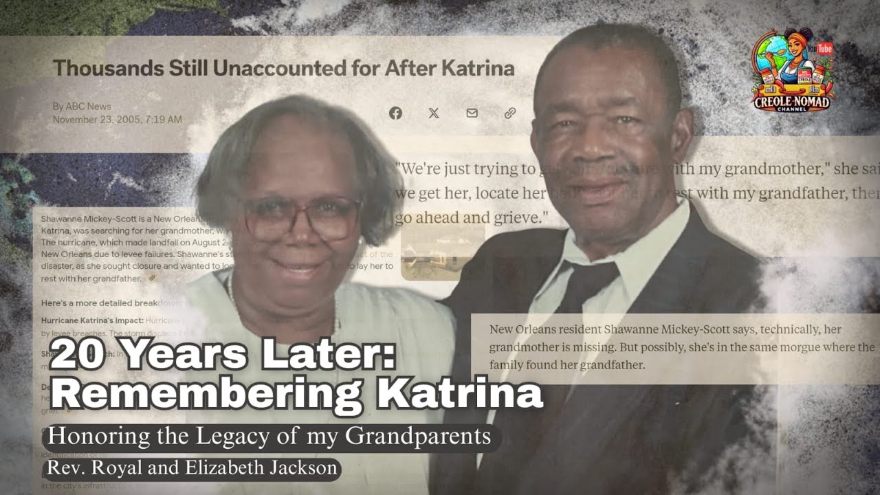Remembering Hurricane Katrina | 20 Years Later Honoring Rev. Royal ...