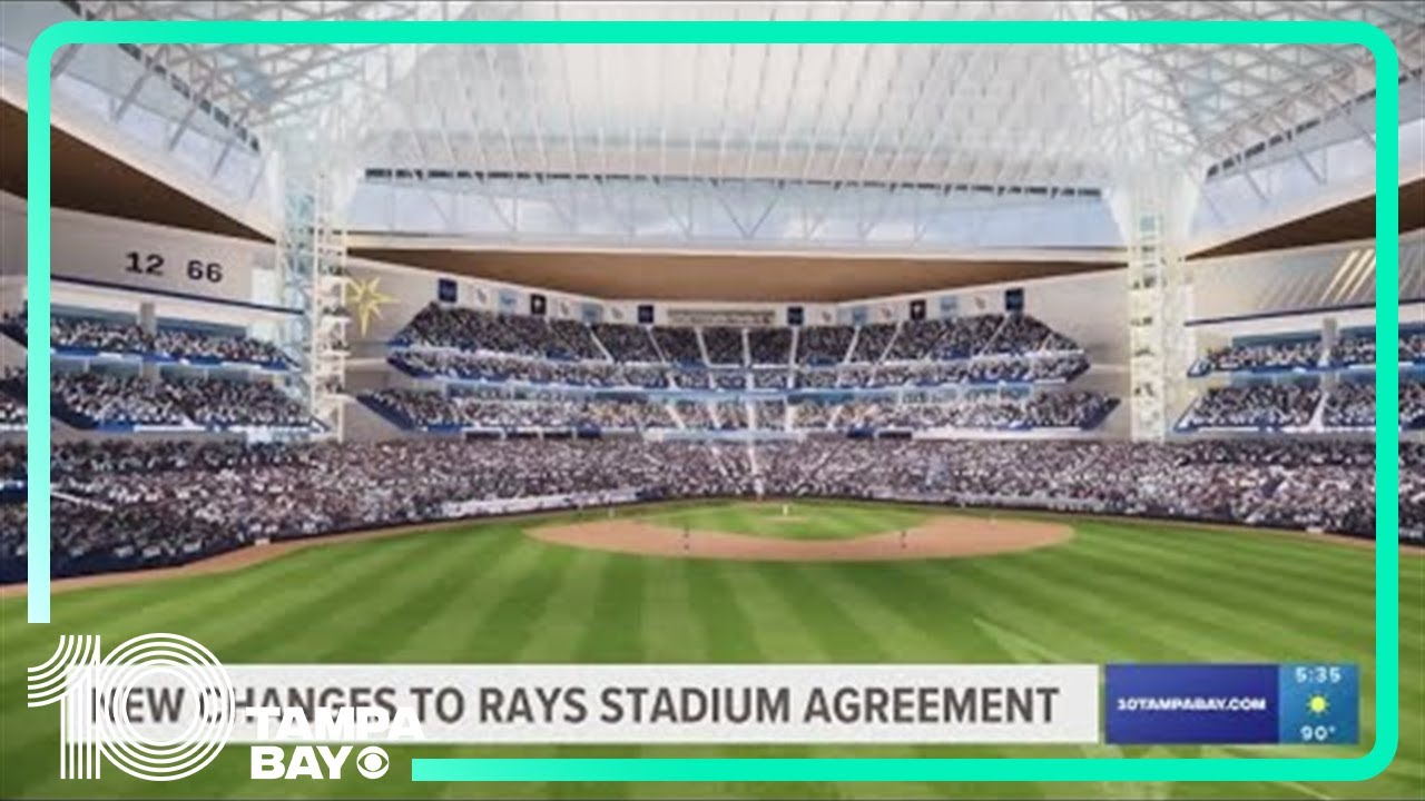 New changes to the Rays Stadium agreement unveiled - YouTube