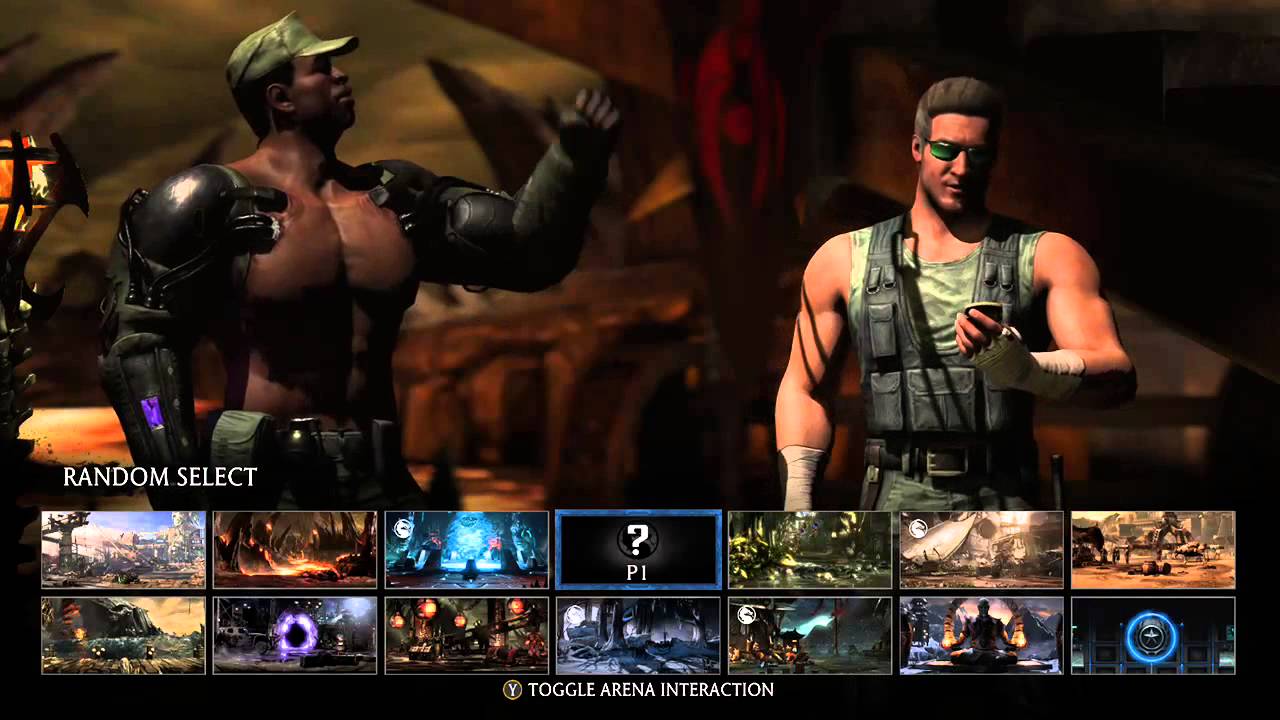 Mortal Kombat X: Carl Weathers Jax and Commando Johnny Cage. "You Son ...