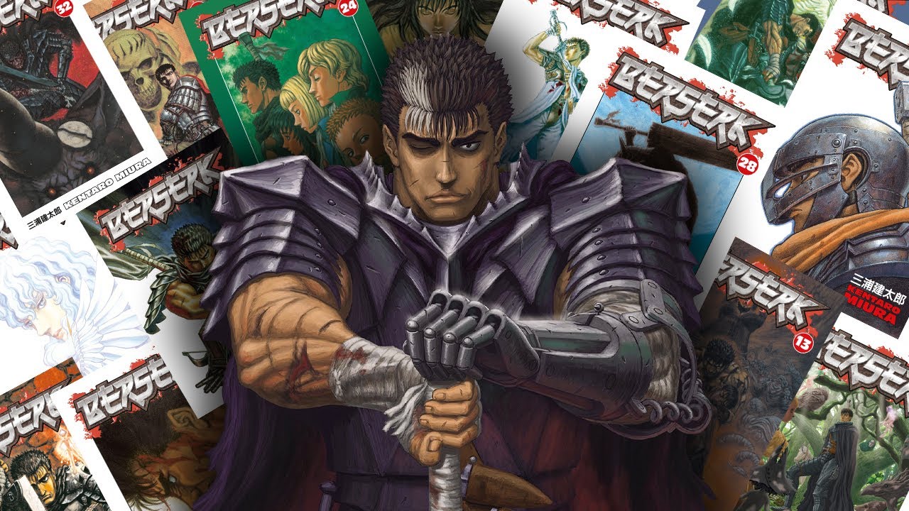 Ranking 40 Volumes of Berserk's Cover Art - YouTube