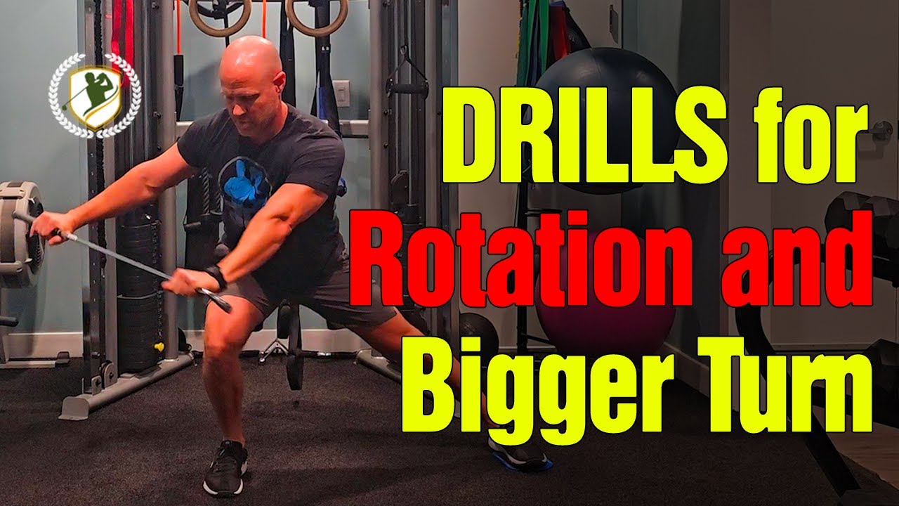 3 Drills for More Rotation and Bigger Turn in your Golf Swing - YouTube