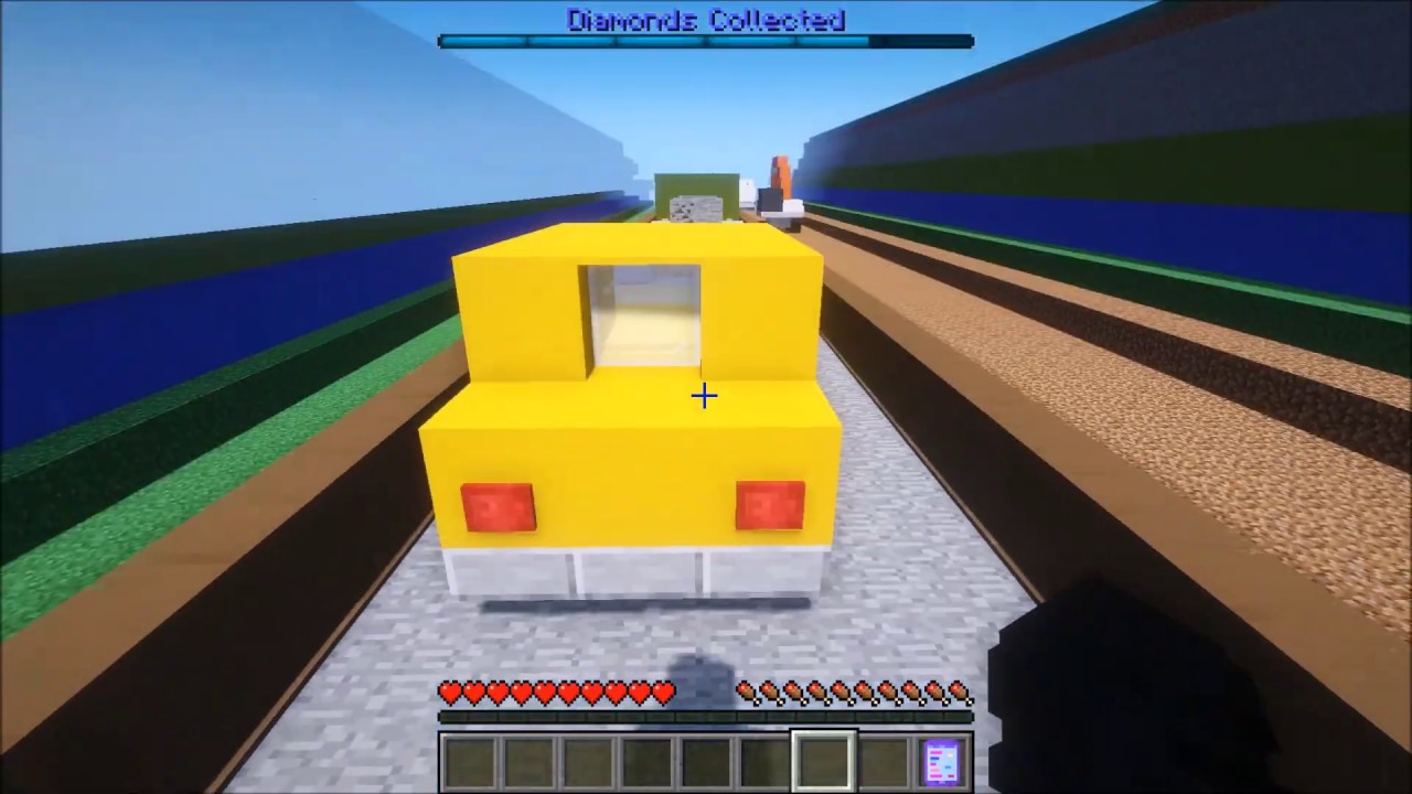 MINECRAFT THỬ THÁCH MỘT NGÀY PARKOUR QUA LẠI TRÊN Ô TÔ*KAYYXD BỊ XE CÁN ...