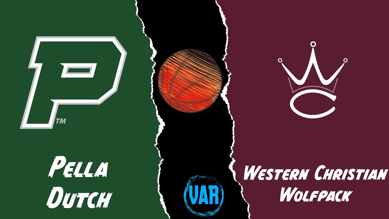 Pella Dutch Varsity Basketball vs. Western Christian - YouTube