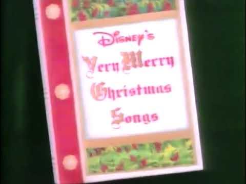 Disney's Sing Along Songs - Very Merry Christmas Songs Title Card (1988 ...